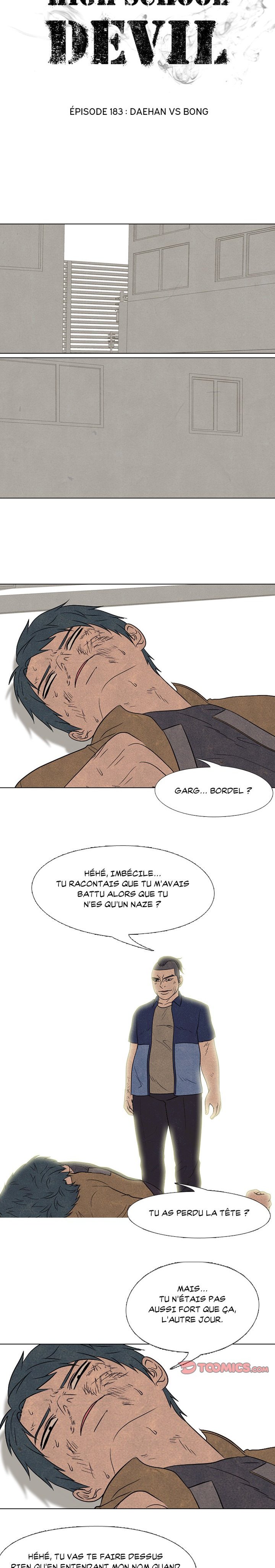 High School Devil - Ep 183 - Ma Brute - Webtoon mise à jour quotidienne